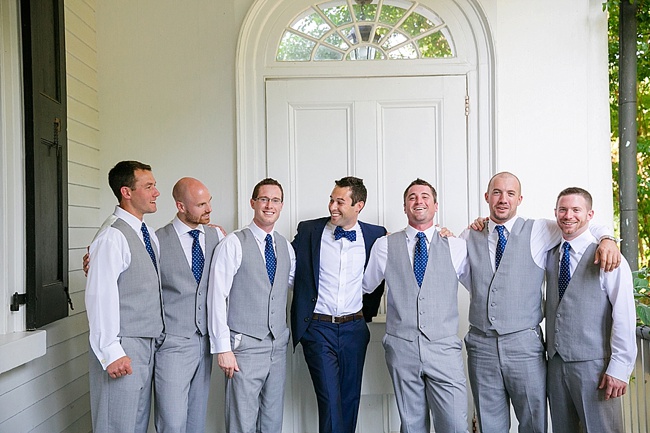 Laura & Ben {Governor Thomas Bennett House} - The Wedding Row